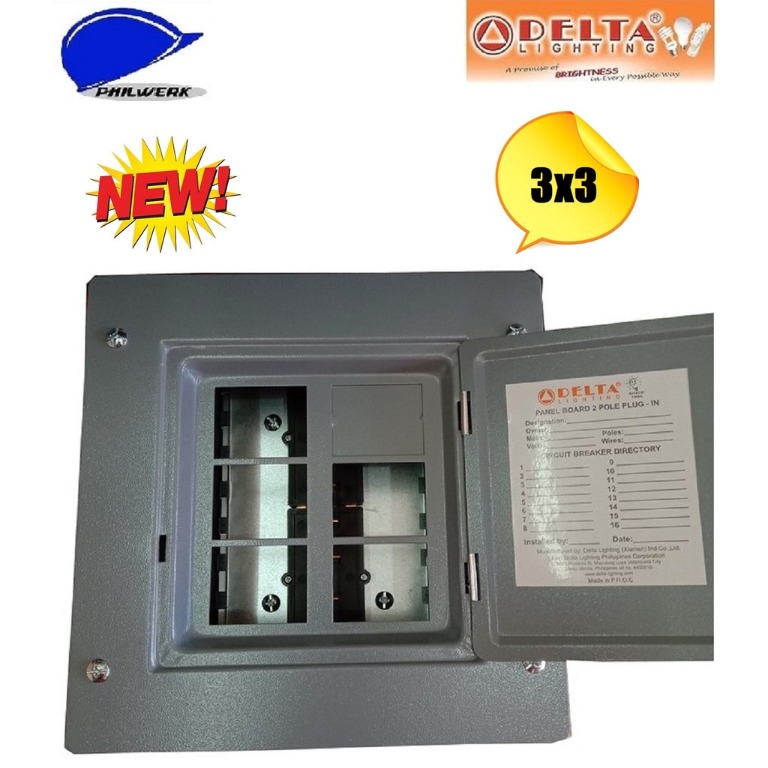 Delta Panel Box 4 Branches (3x3), Commercial & Industrial, Construction ...