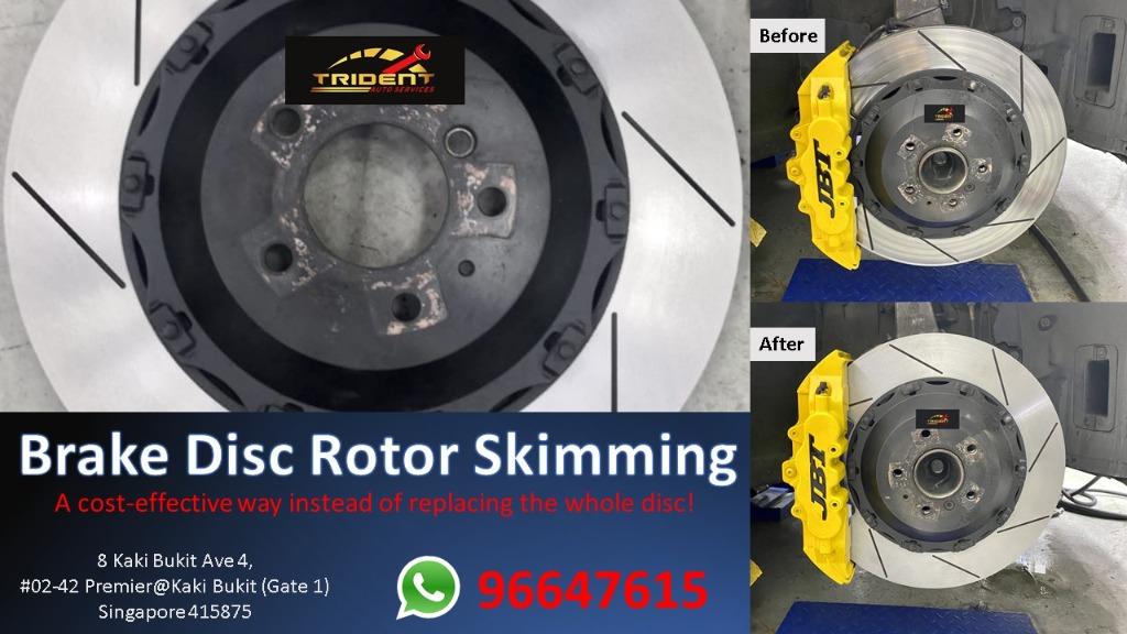Disc Rotor Skimming, Car Accessories, Car Workshops & Services on Carousell