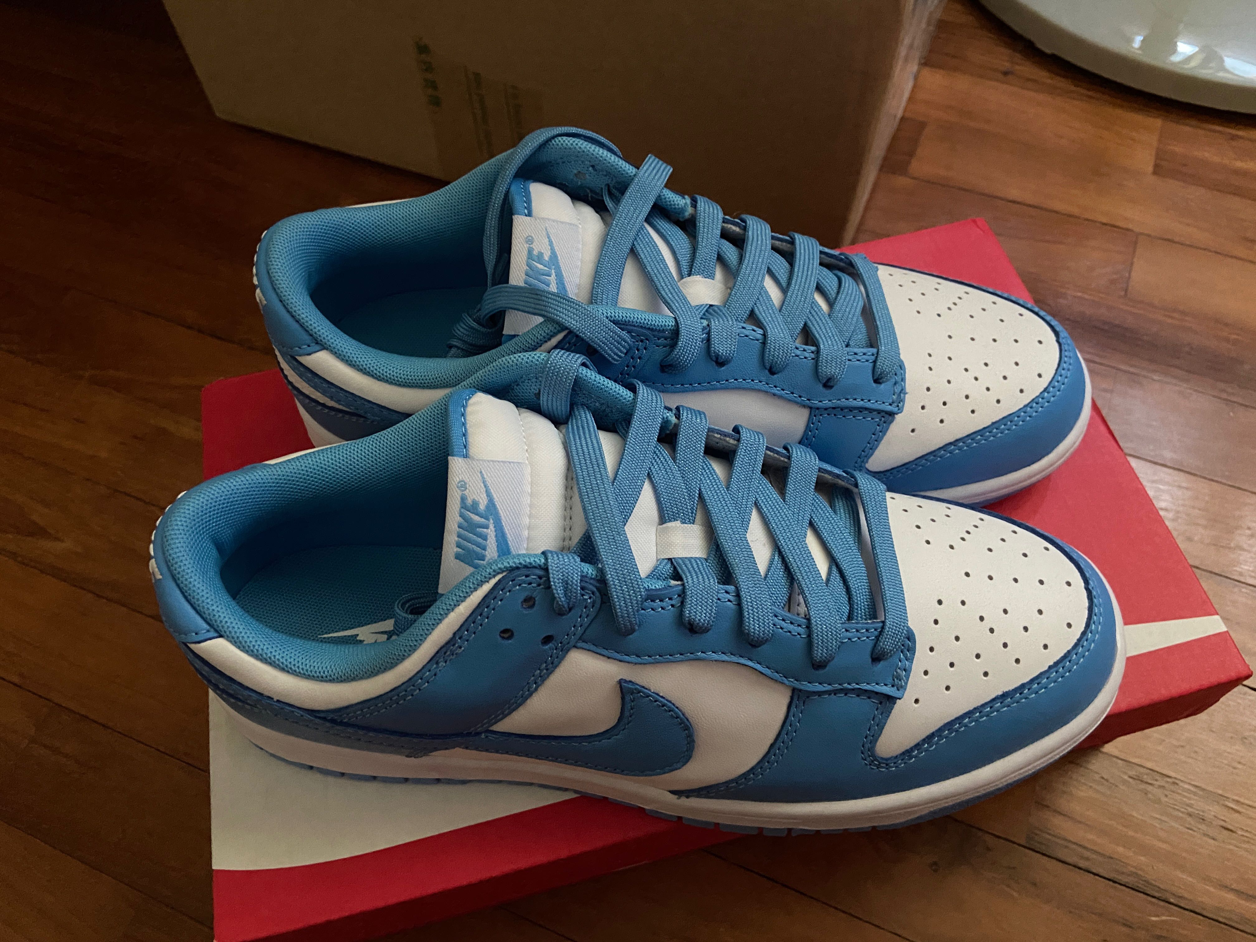 Dunk Low UNC, Men's Fashion, Footwear, Sneakers on Carousell