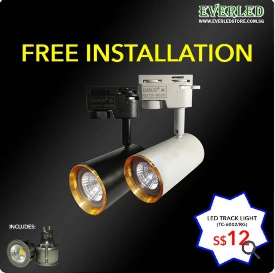 Everled Spotlight White Colour 7W, Furniture & Home Living, Lighting ...