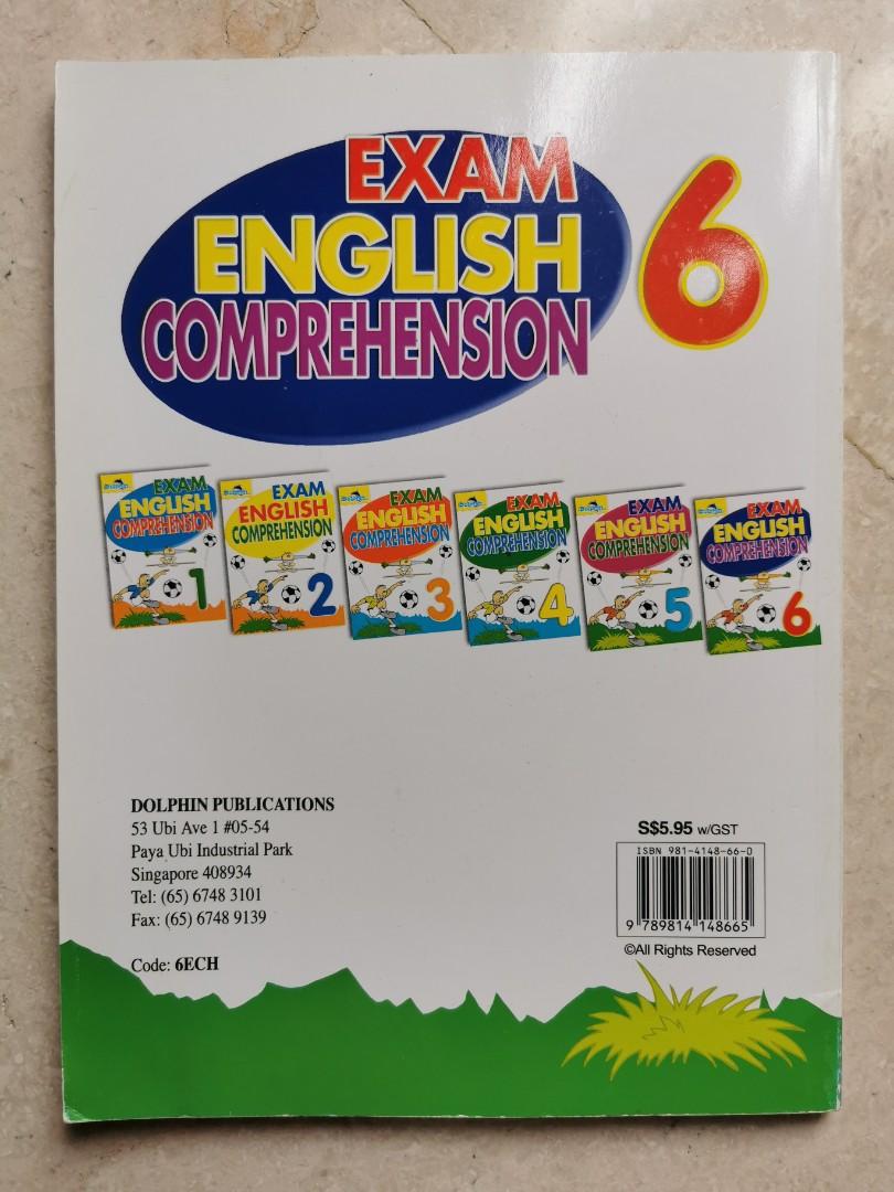 Exam English Comprehension Primary 6, Hobbies & Toys, Books & Magazines ...