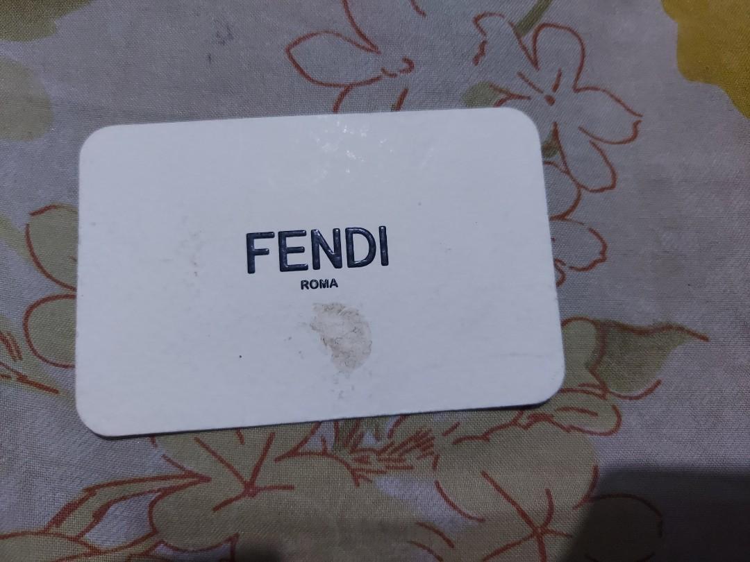 FENDI AUTHENTIC CARD, Barang Mewah, Tas & Dompet di Carousell