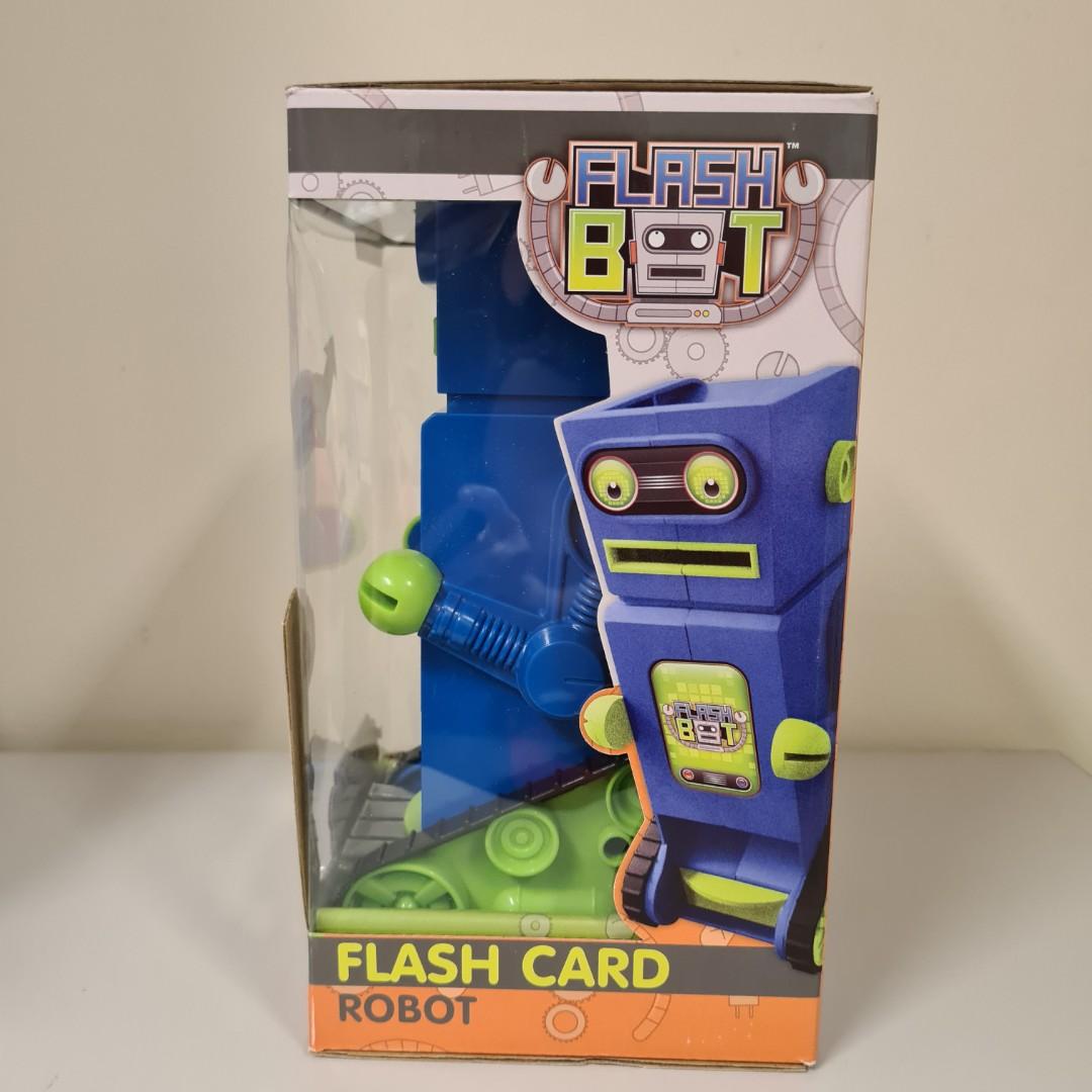Flash Card Robot (Flash Bot), Hobbies & Toys, Toys & Games on Carousell