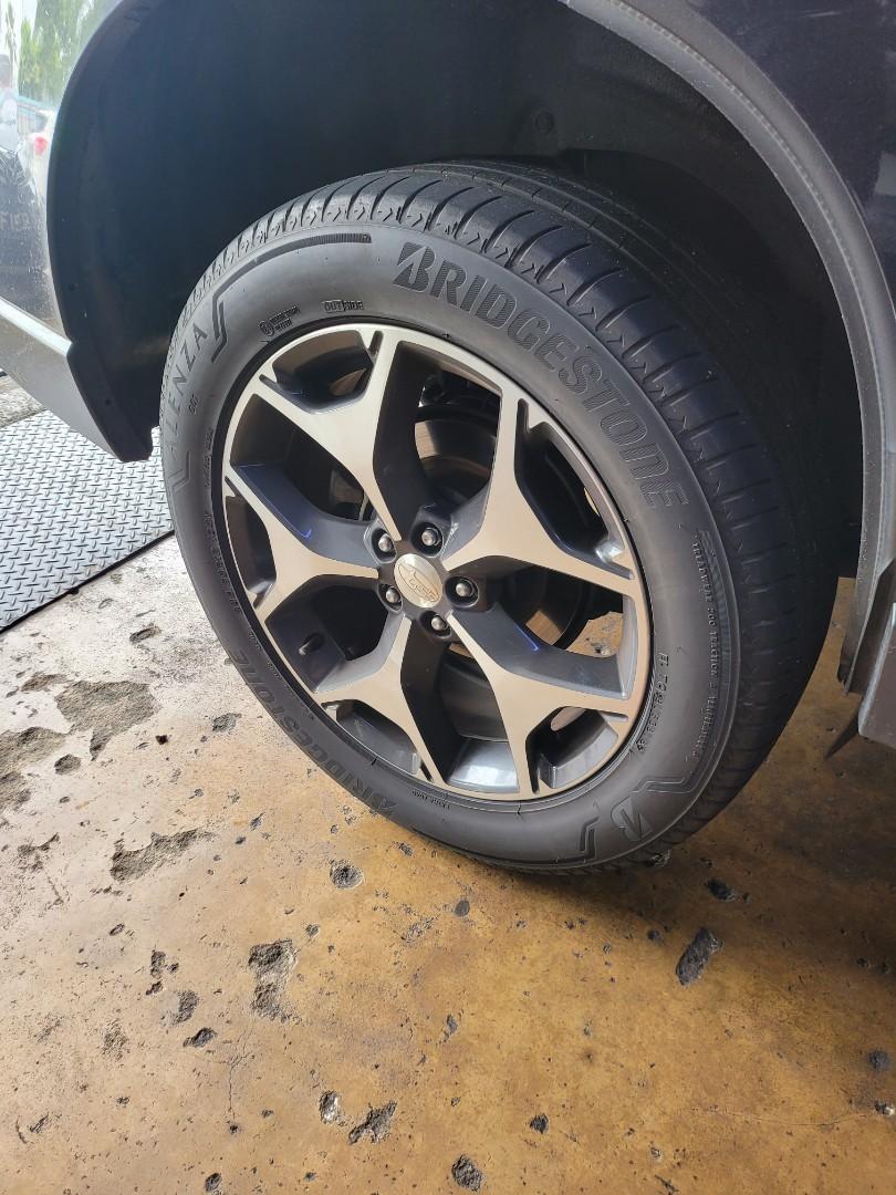 Forester XT Stock Rims and Tyres, Car Accessories, Tyres & Rims on ...