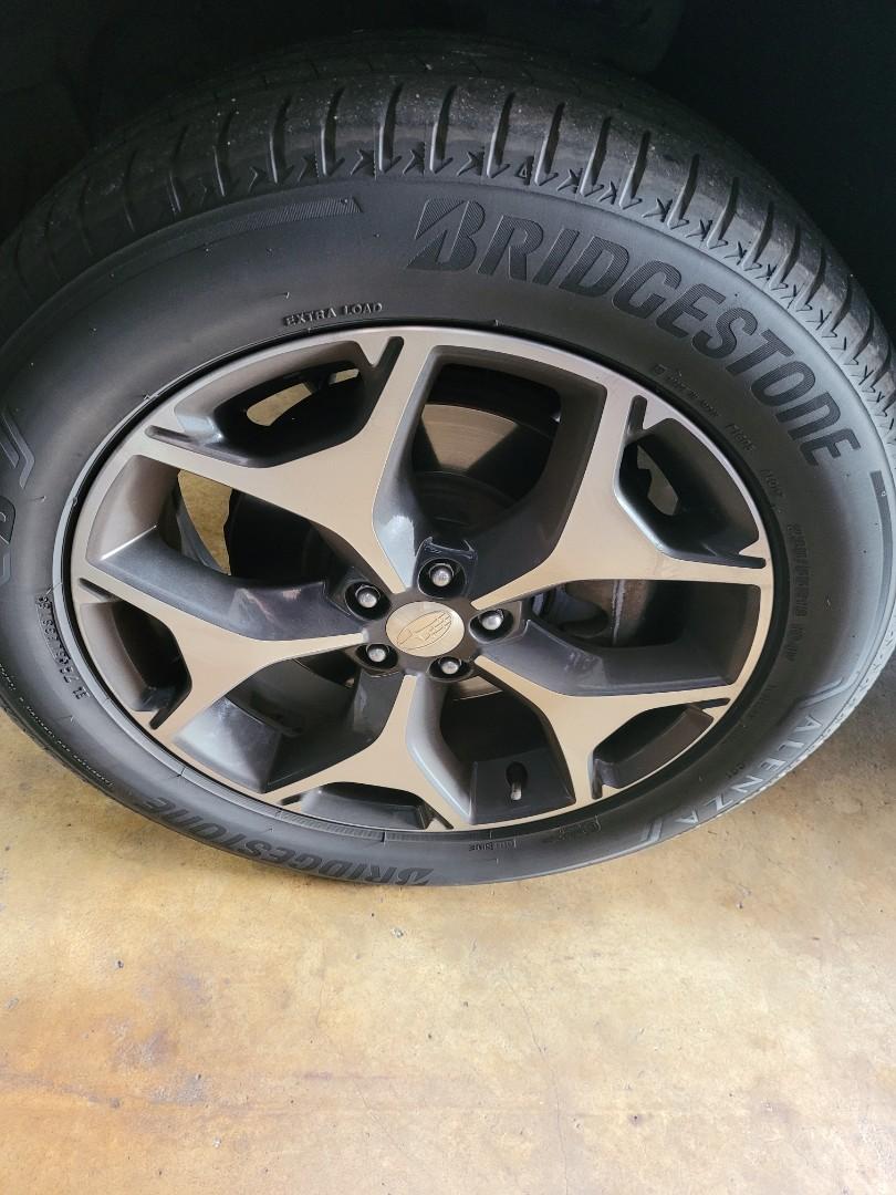 Forester XT Stock Rims and Tyres, Car Accessories, Tyres & Rims on ...