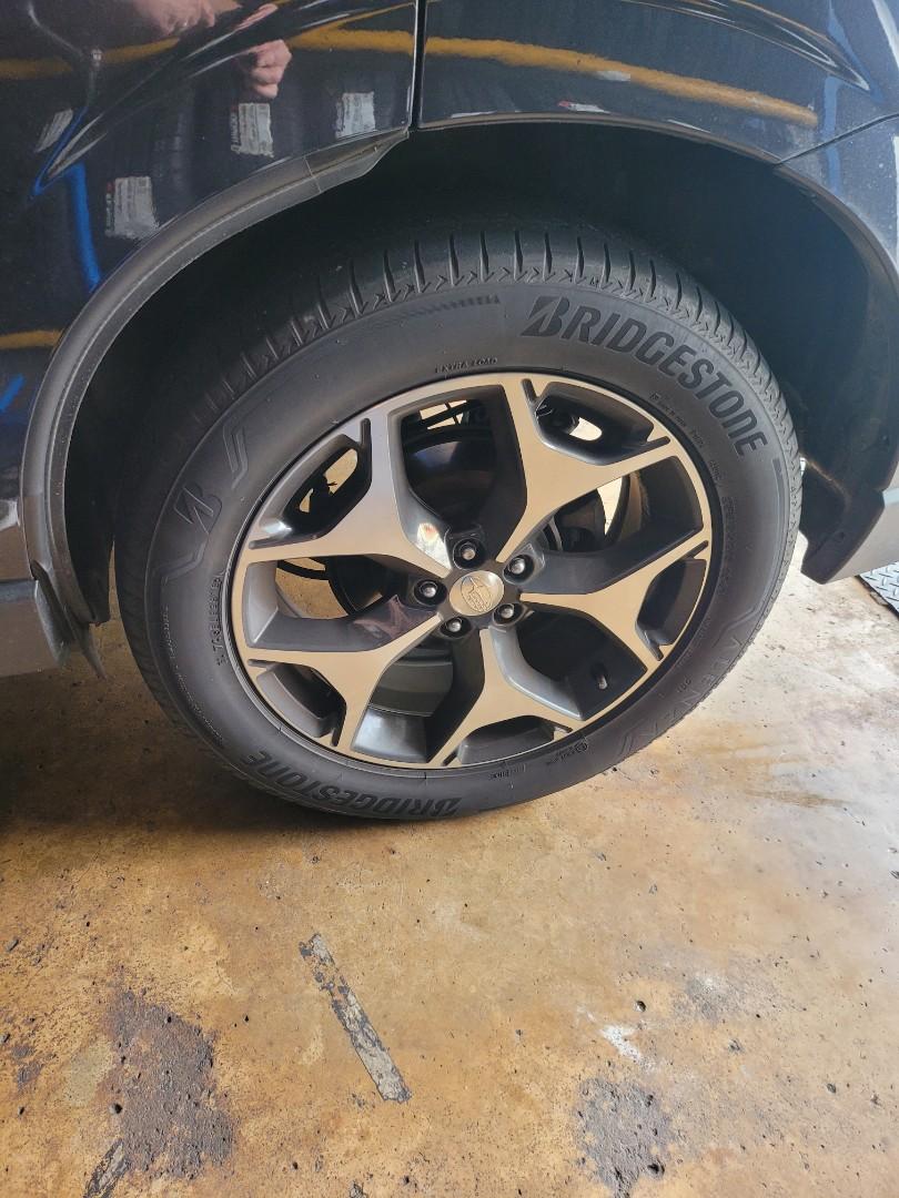 Forester XT Stock Rims and Tyres, Car Accessories, Tyres & Rims on ...