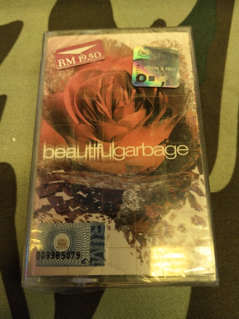 GARBAGE BEAUTIFUL CASSETTE KASET SEALED, Hobbies & Toys, Music & Media, CDs & DVDs on Carousell