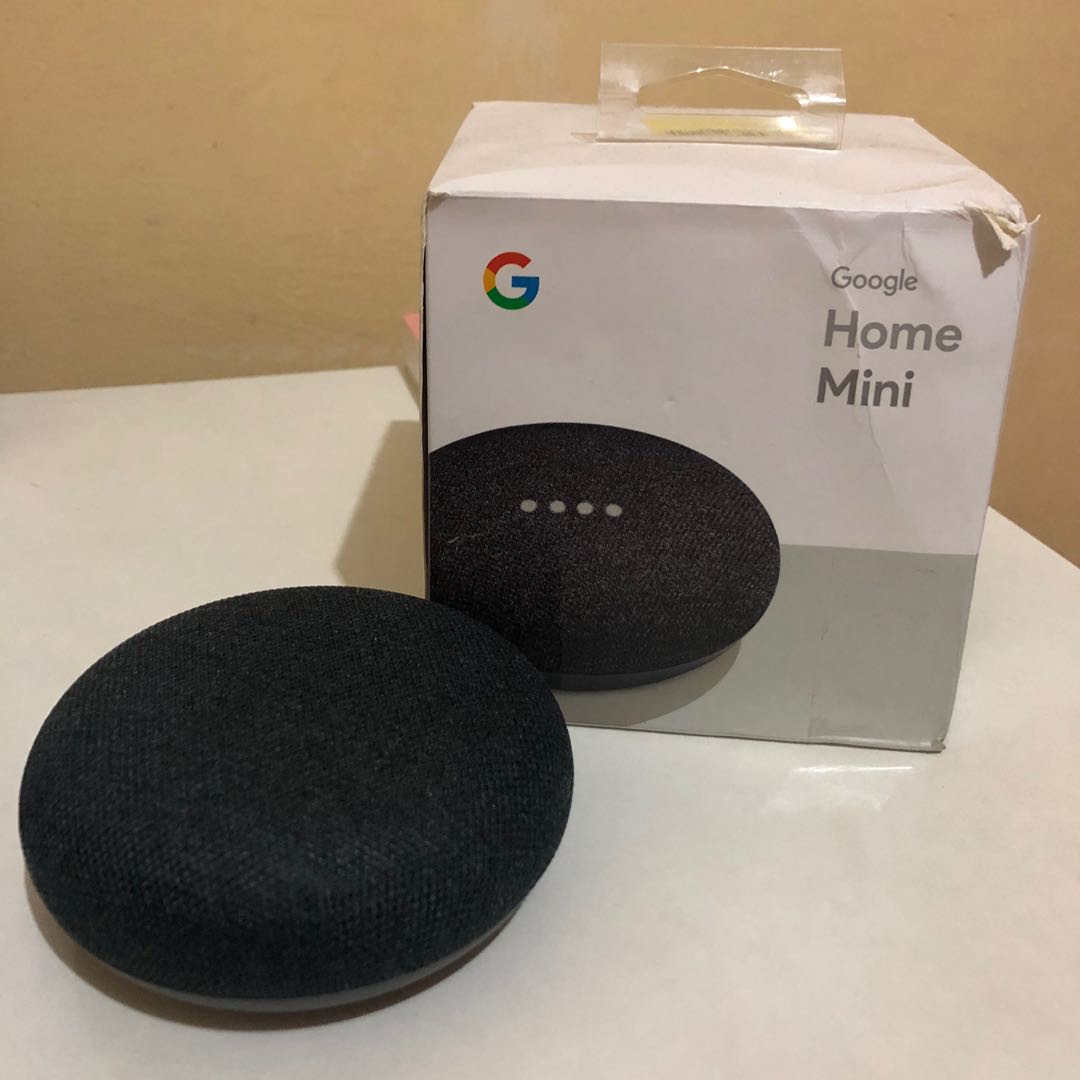 Google Home Mini - Charcoal, TV & Home Appliances, TV & Entertainment ...