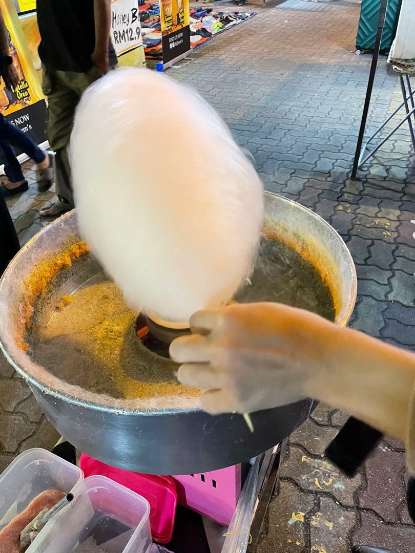 Gula-gula Kapas Cotton Candy, Food & Drinks, Local Eats on Carousell