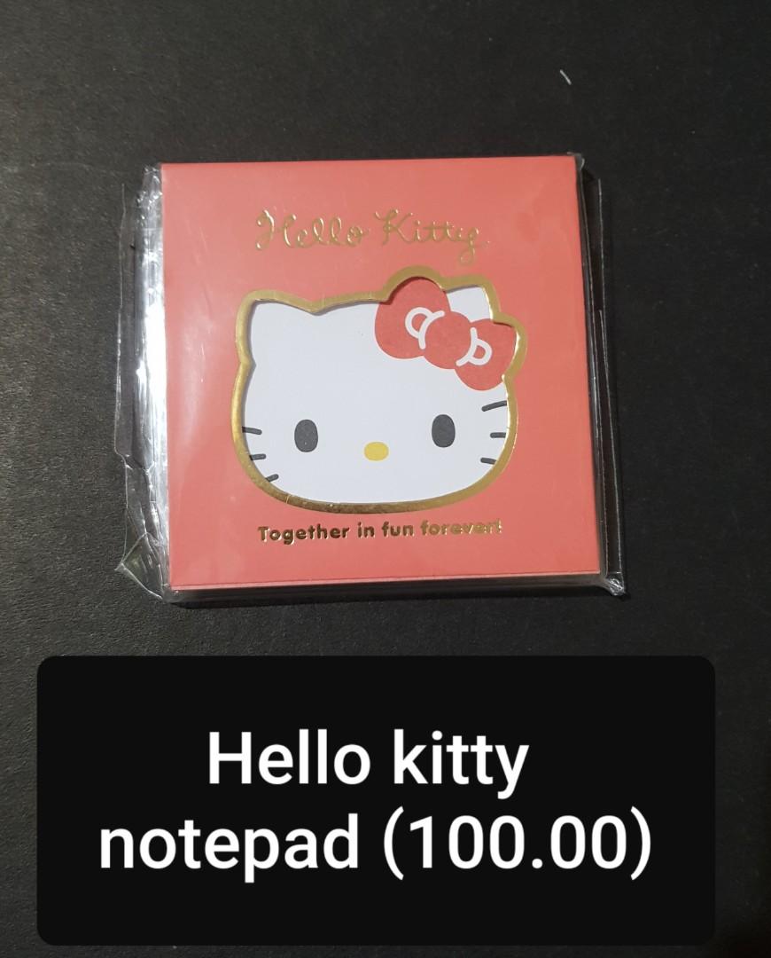 Hello Kitty Notepad Original, Hobbies & Toys, Stationary & Craft ...