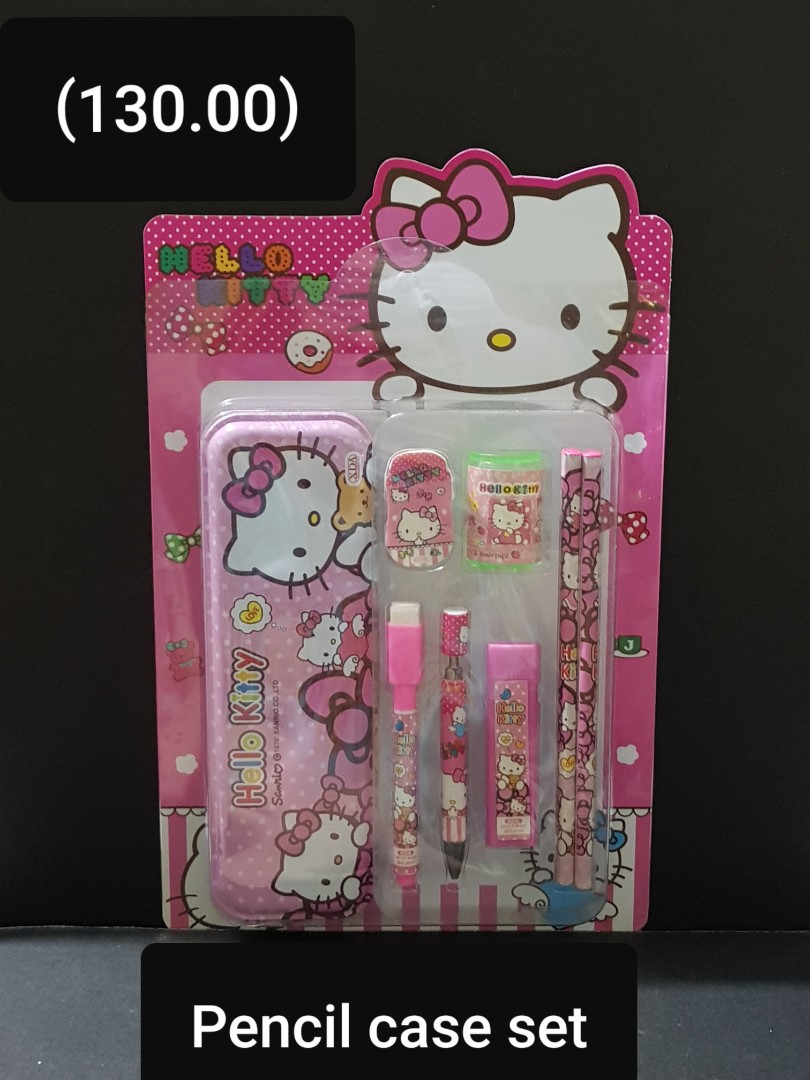 Hello Kitty Pencil Case Set, Hobbies & Toys, Stationary & Craft ...