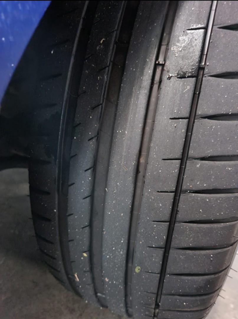 Honda Civic FD Prodrive 17 inch Rims & Tyres, Car Accessories, Tyres ...