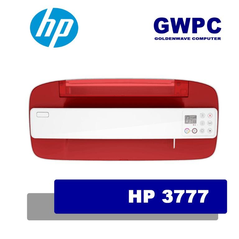 HP 3777 3776 All-in-One Printer DeskJet Ink Advantage, Computers & Tech ...