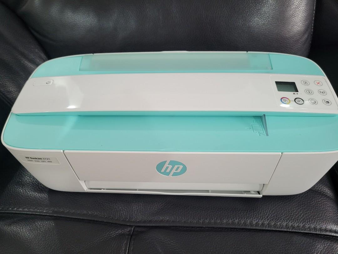 HP Deskjet 3721 All In One Printer, Computers & Tech, Printers ...