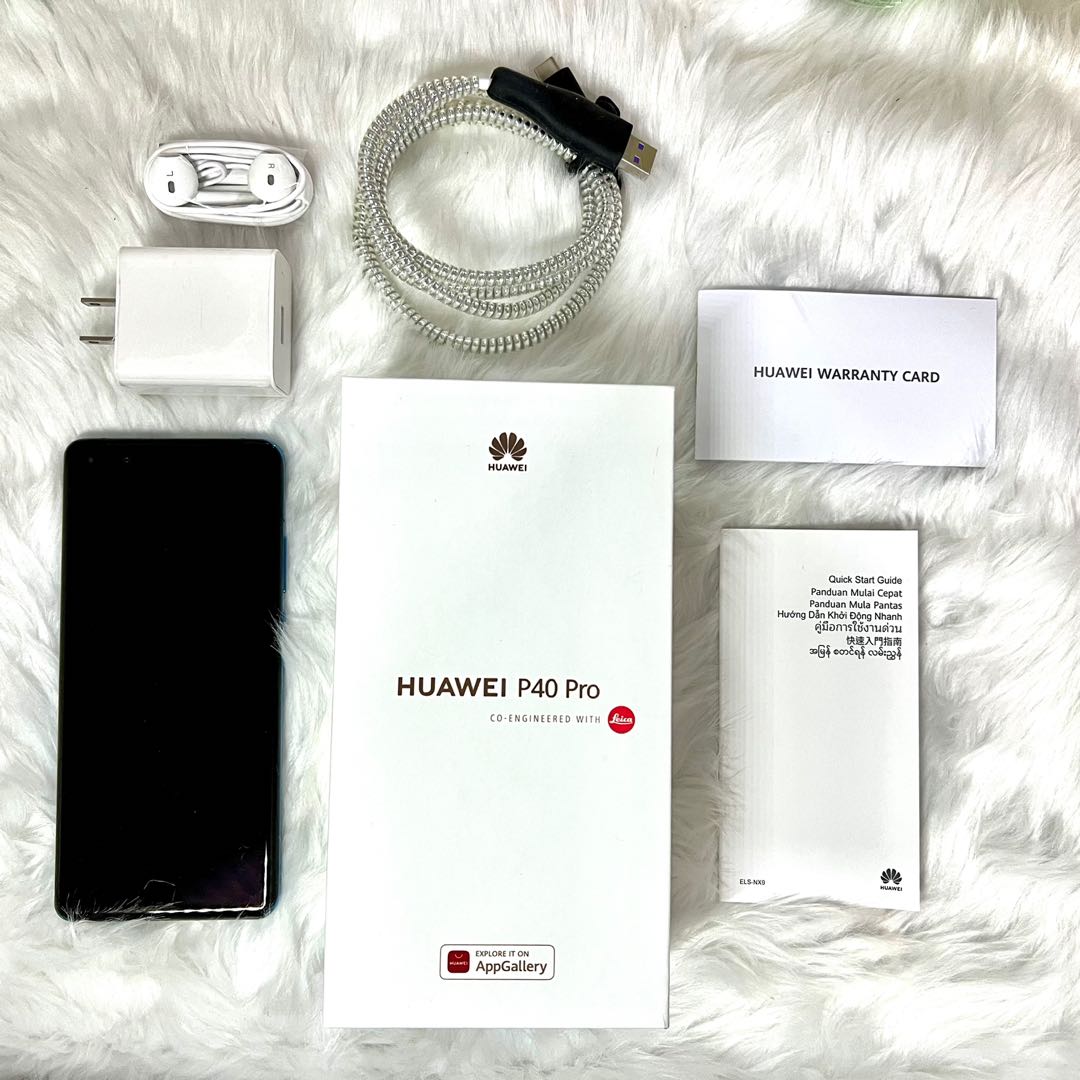 Huawei P40 Pro NTC 5G 256gb Dual Sim Deep Sea Blue + Freebies, Mobile Phones & Gadgets, Mobile ...