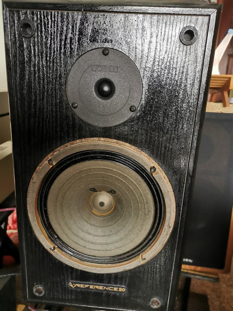 Infinity Reference 20 Speakers with Silver Metal stand, Audio ...