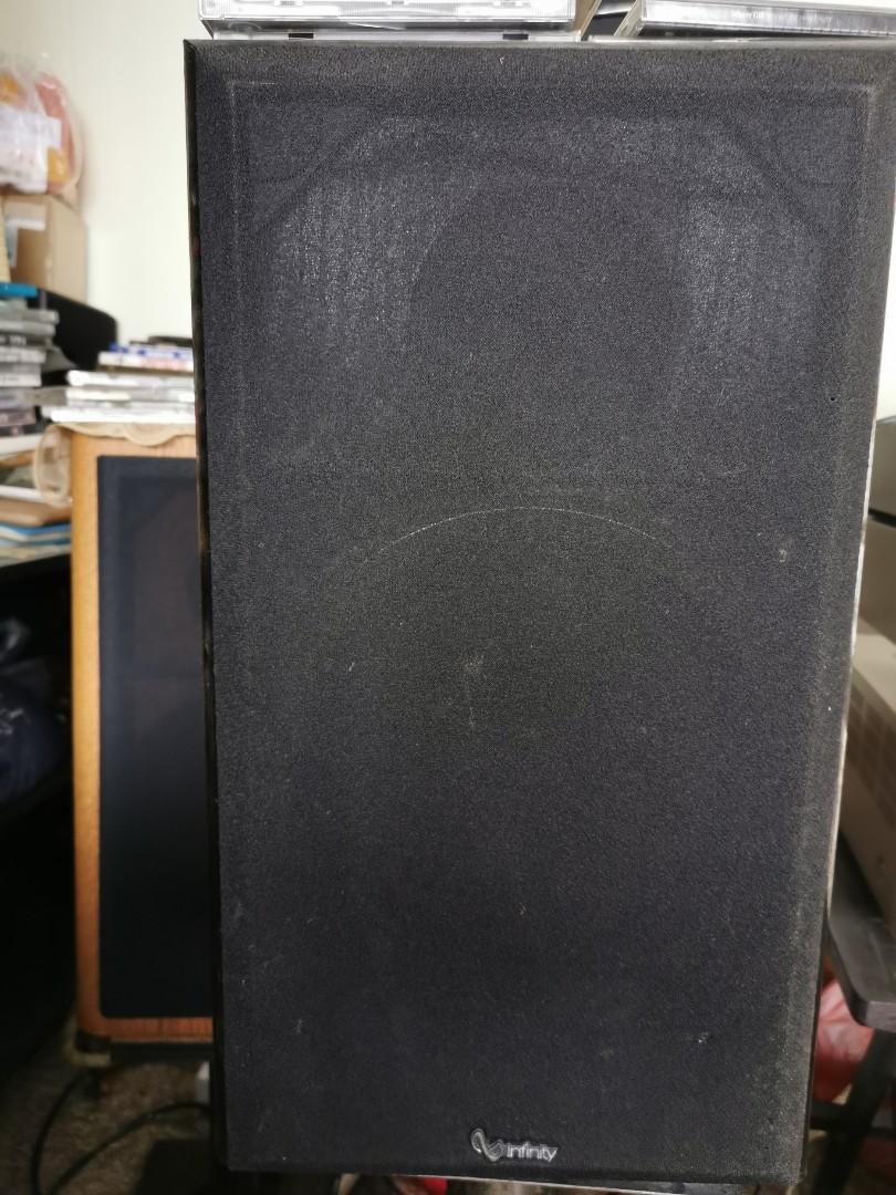 Infinity Reference 20 Speakers with Silver Metal stand, Audio ...