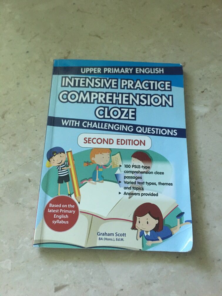 Intensive Practice Comprehension Cloze 2nd Edition, Hobbies & Toys ...