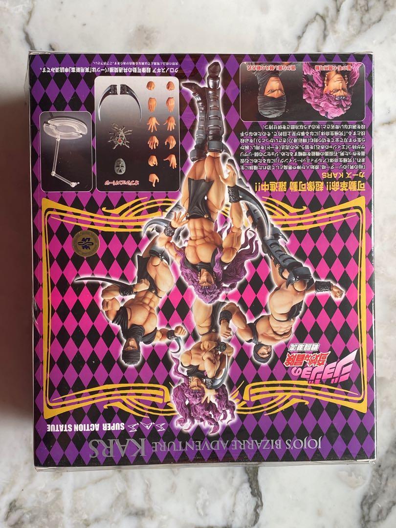JoJo 超像可動 JoJo’s Bizarre Adventure Super Action Statue Kars, 興趣及遊戲, 玩具 ...