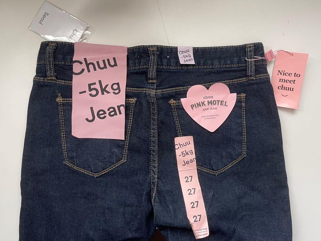 Korea Chuu -5kg Jeans Vol. 40, Women's Fashion, Bottoms, Jeans & Leggings on Carousell