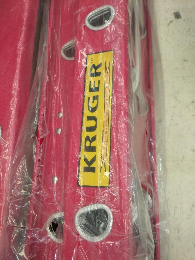 Kruger Extension Ladder 19Ft, Furniture & Home Living, Home Improvement ...