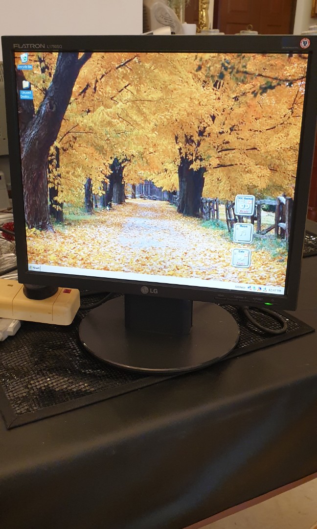 17"HP w19e and LG FLATRON L1750SQ, Computers & Tech, Parts ...