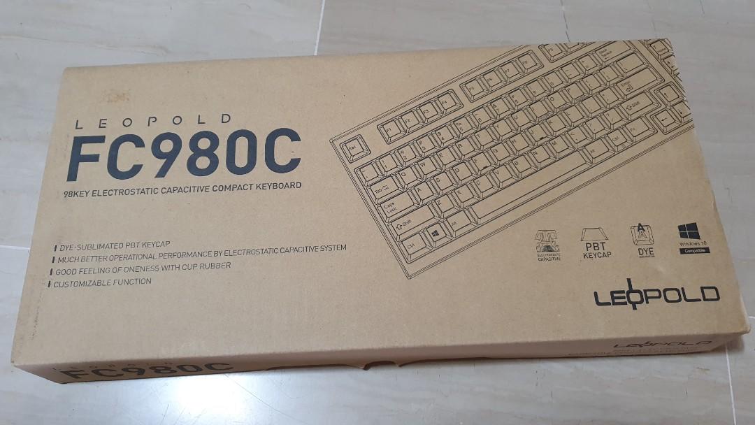 (LNIB) Leopold FC980C Topre Mechanical Keyboard, Computers & Tech, Parts & Accessories, Computer ...
