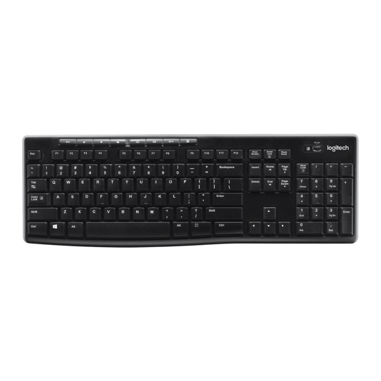 Logitech K270 wireless keyboard with Unifying receiver, Computers ...