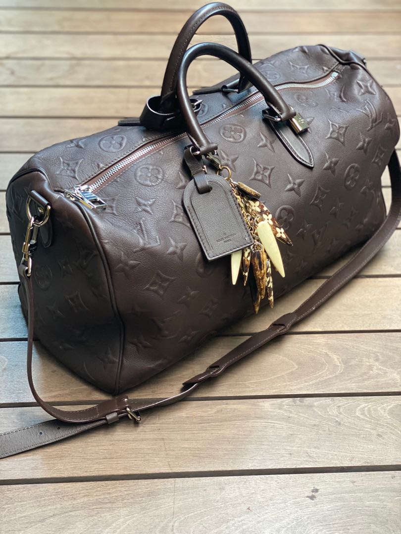 Louis Vuitton full leather limited edition overnighter, Luxury, Bags ...
