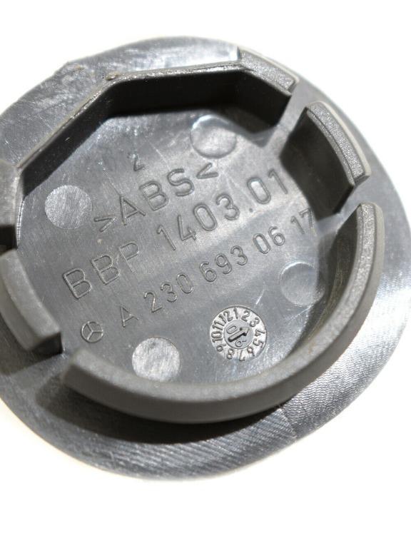 MERCEDES R230 SL-CLASS REAR TRUNK TRIM HARD TOP ACCESS CAP COVER BLACK ...