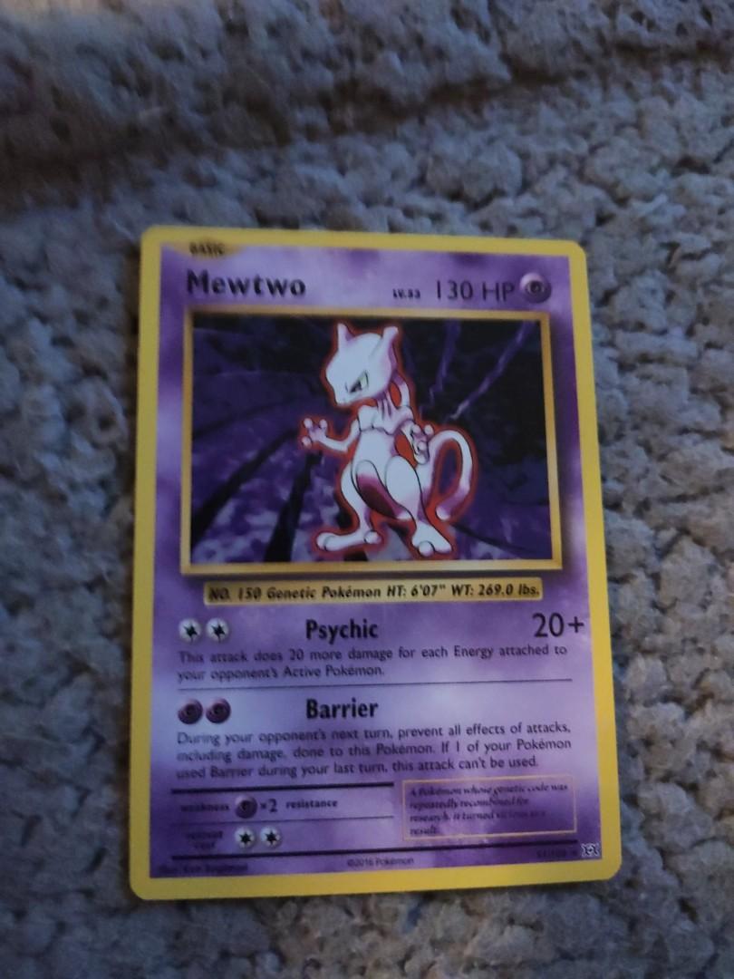 Mewteo XY evolutions (2016), Hobbies & Toys, Toys & Games on Carousell