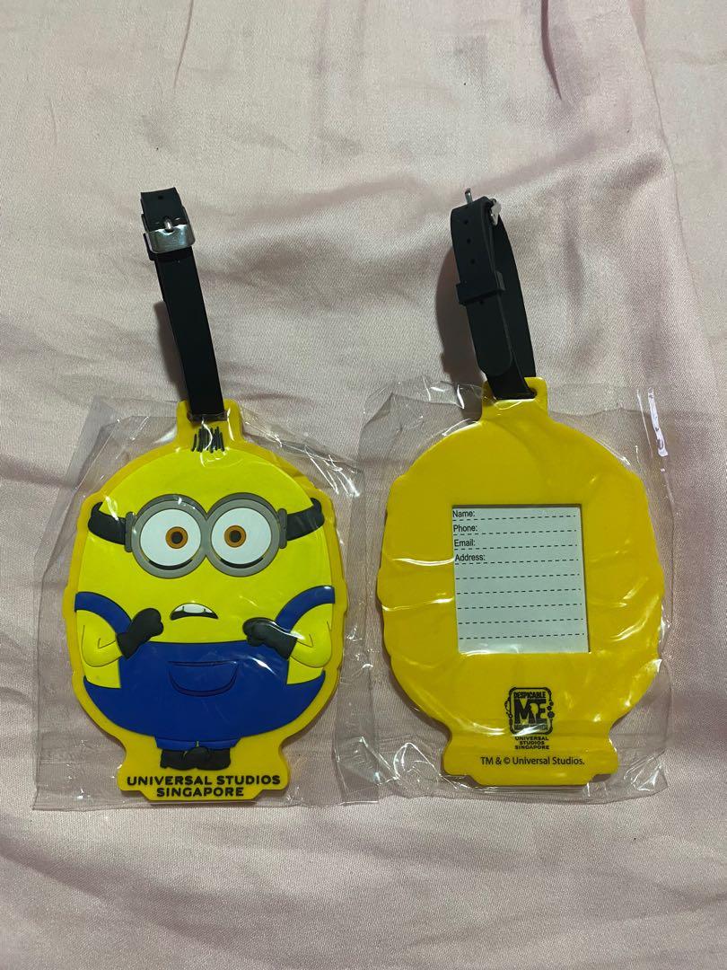 Minion USS luggage tag, Hobbies & Toys, Travel, Luggage on Carousell