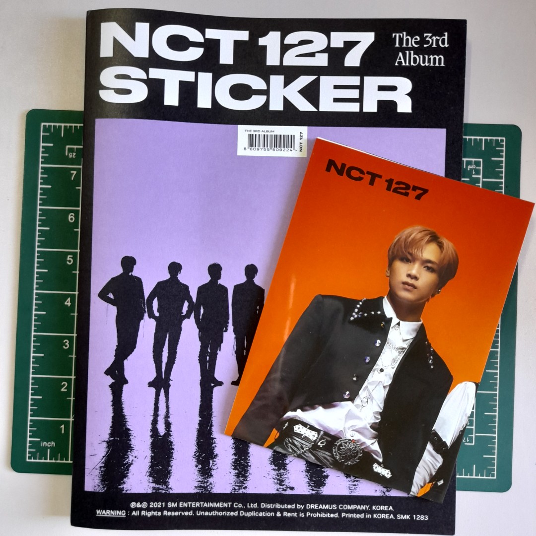 NCT 127 Sticker (Photobook Ver.) Unsealed Album, Hobbies & Toys ...