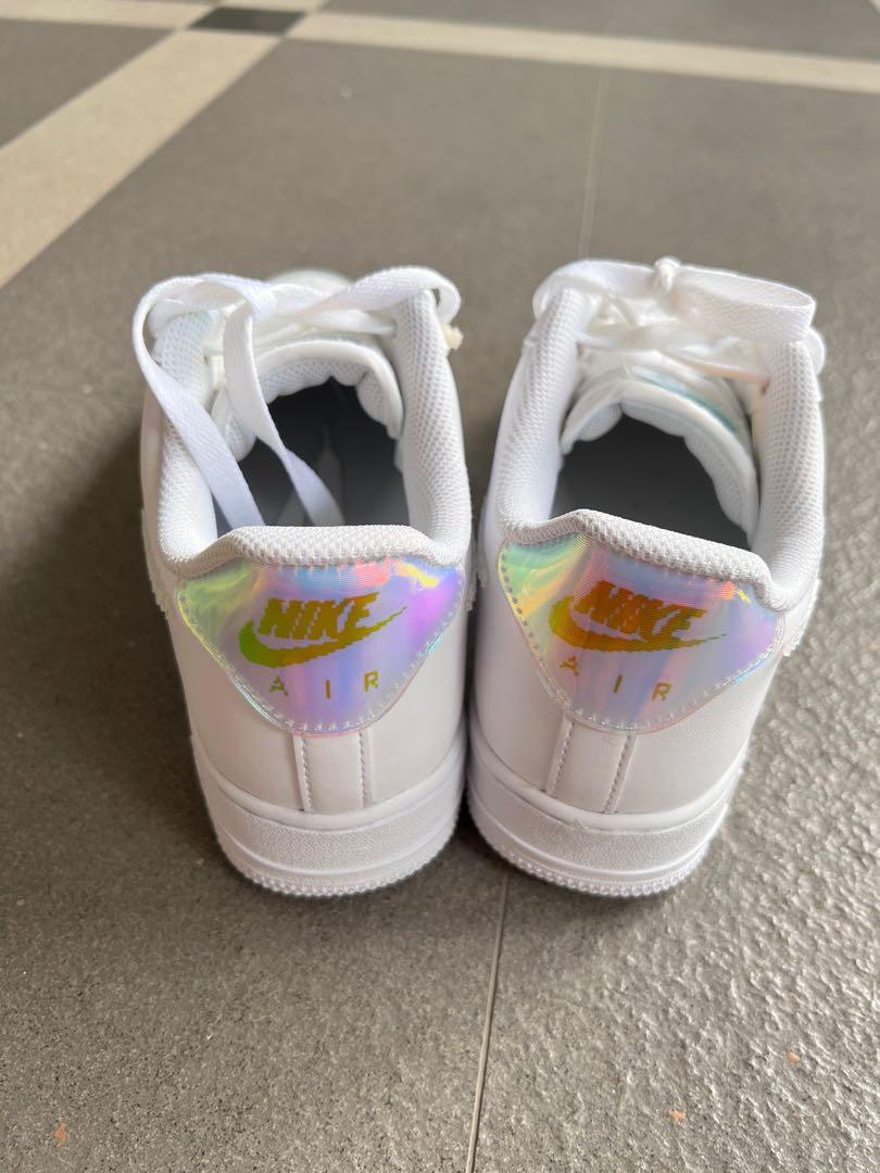 Nike Air Force 1 Holographic, Women's Fashion, Footwear, Sneakers on ...