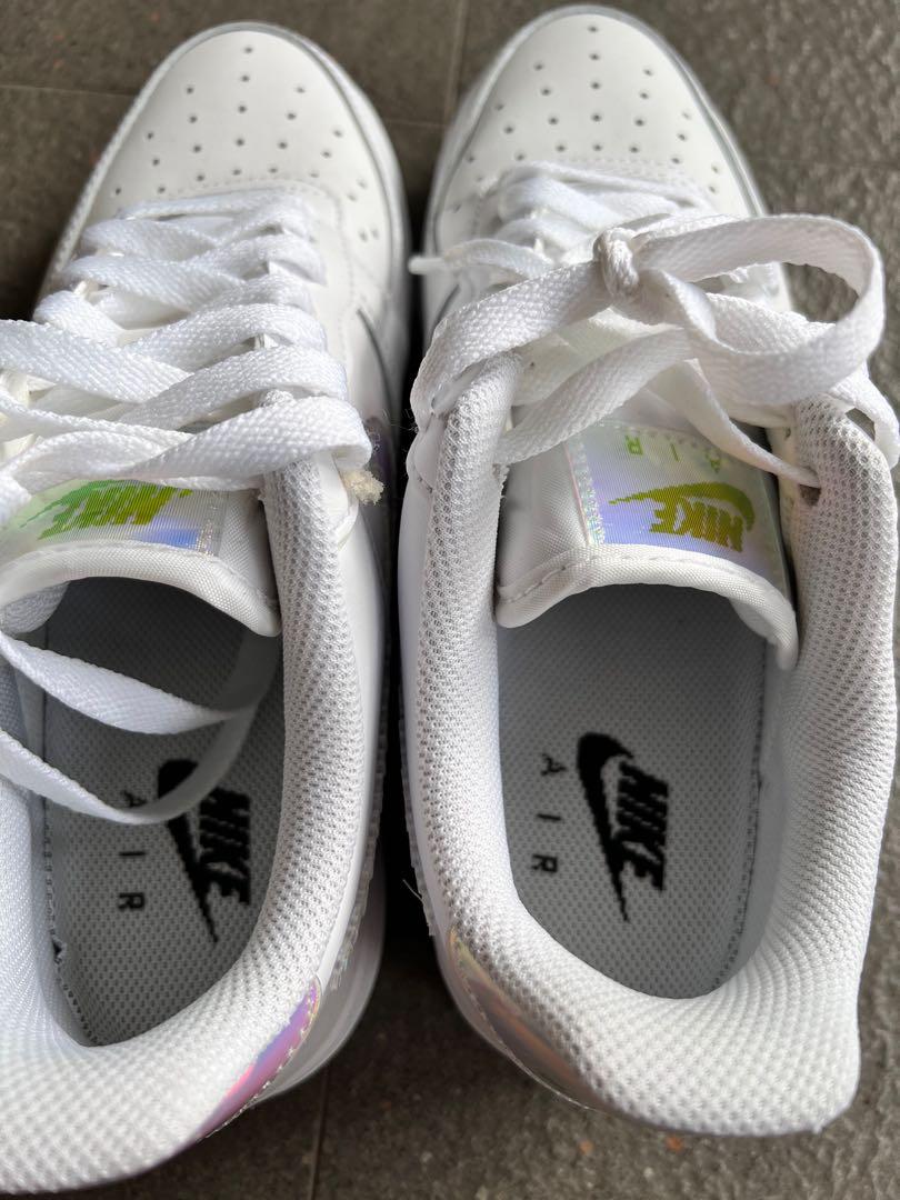 Nike Air Force 1 Holographic, Women's Fashion, Footwear, Sneakers on ...