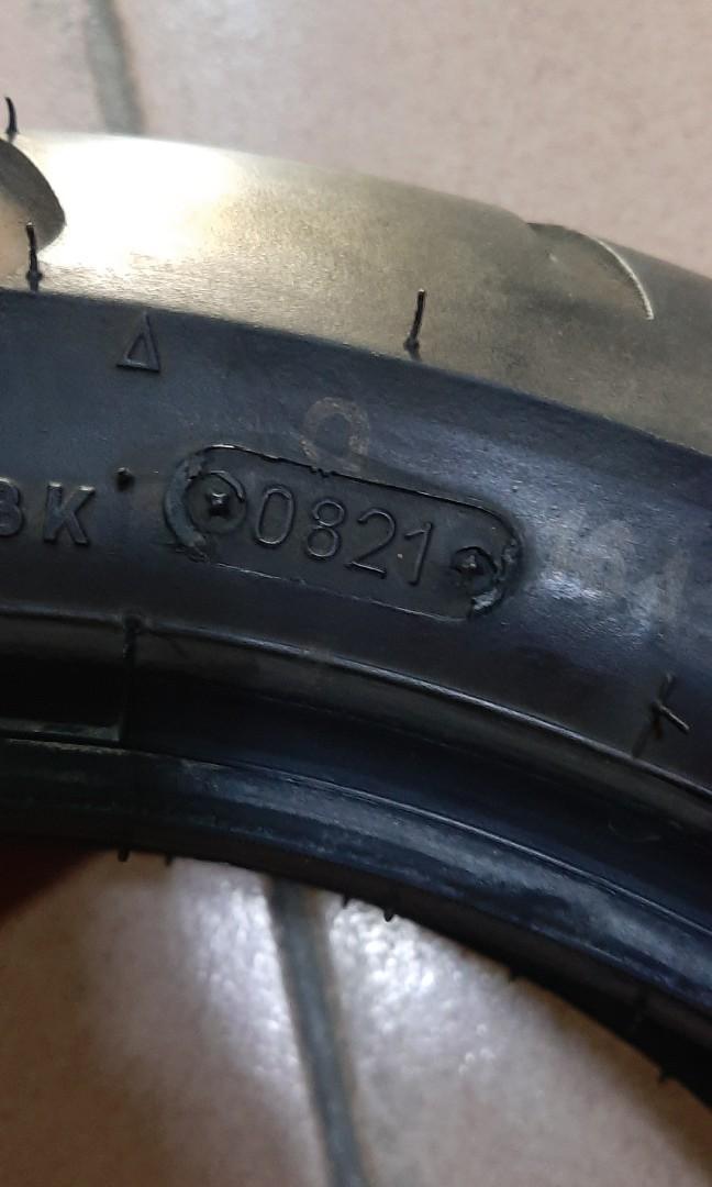 Nmax v1 rim and tire, Motorbikes, Motorbike Parts & Accessories, Tires ...