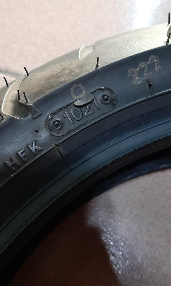 Nmax v1 rim and tire, Motorbikes, Motorbike Parts & Accessories, Tires ...