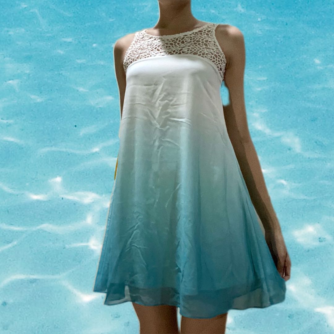 Ocean blue dress, Women's Fashion, Dresses & Sets, Dresses on Carousell
