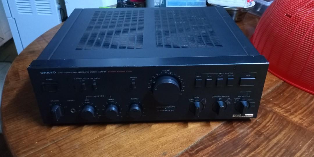 Onkyo stereo integrated amplifier, Audio, Soundbars, Speakers ...