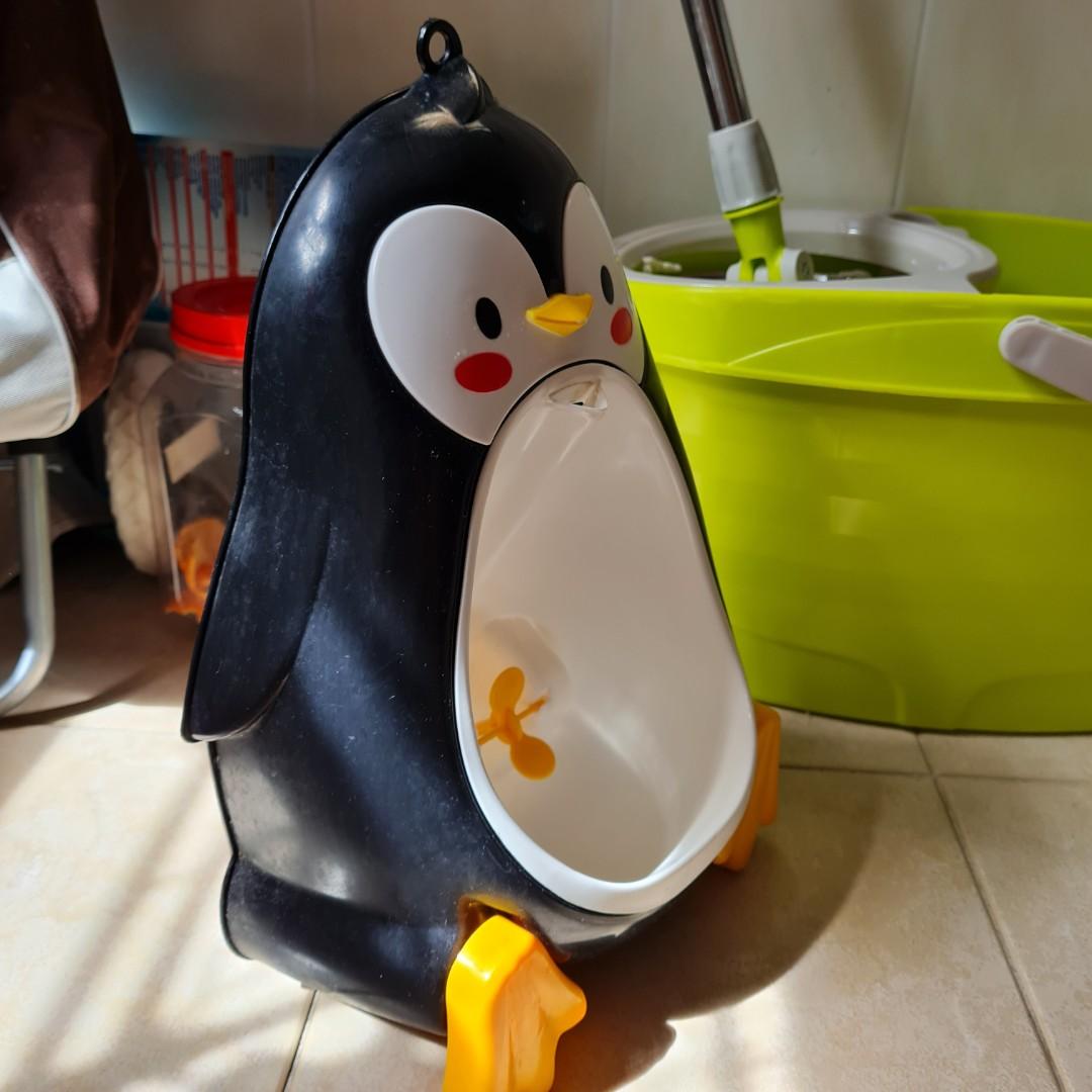 Penguin potty urinal, Babies & Kids, Bathing & Changing, Toilet ...
