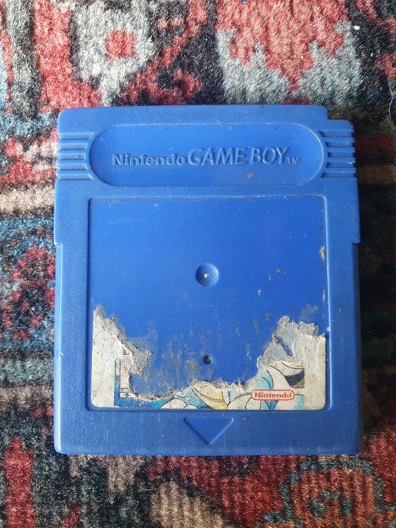Gameboy Color Pokemon Blue, Video Gaming, Video Games, Nintendo on ...