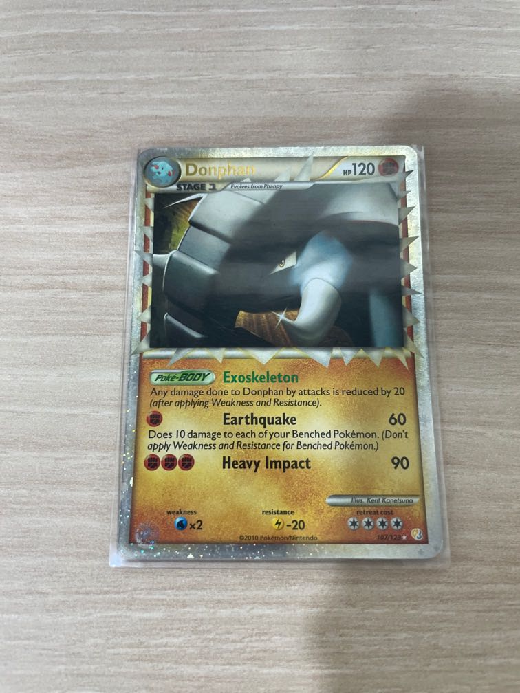 Pokémon TCG Donphan Prime, Hobbies & Toys, Toys & Games on Carousell