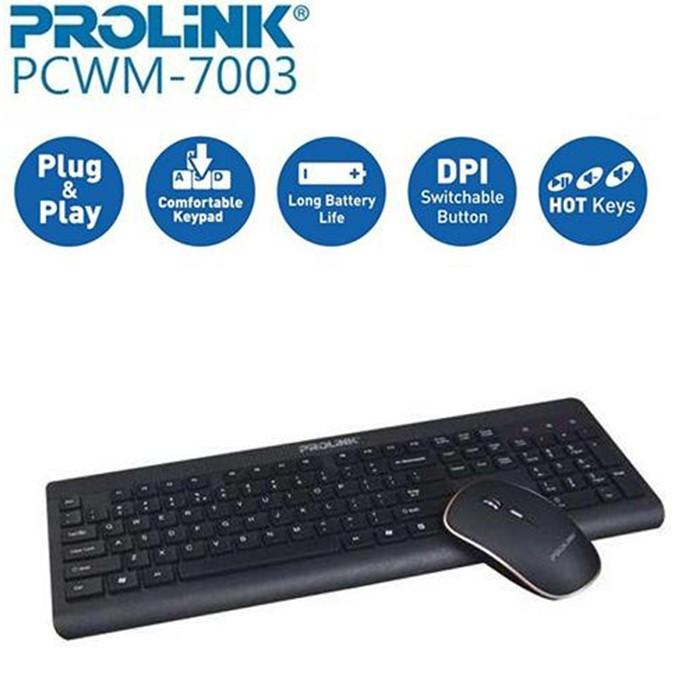 Prolink Wireless Keyboard And Mouse Set Computers Tech Parts Accessories Computer