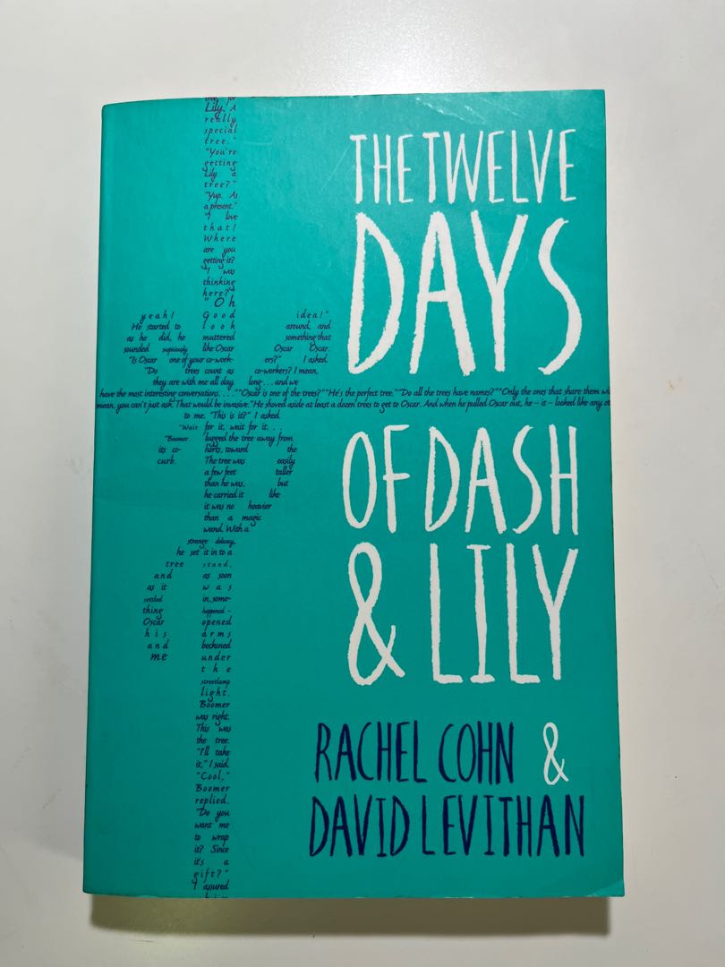 Rachel Cohn & David Levithan , The twelve days of Dash and Lily ( young ...