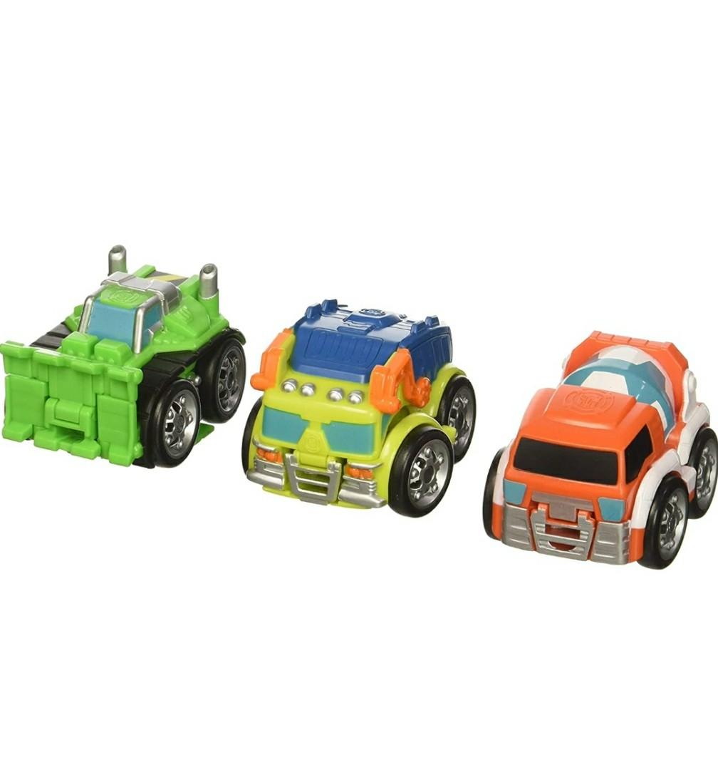 Rare Transformers Rescue Bots Flip Racers Griffin Rock Construction ...