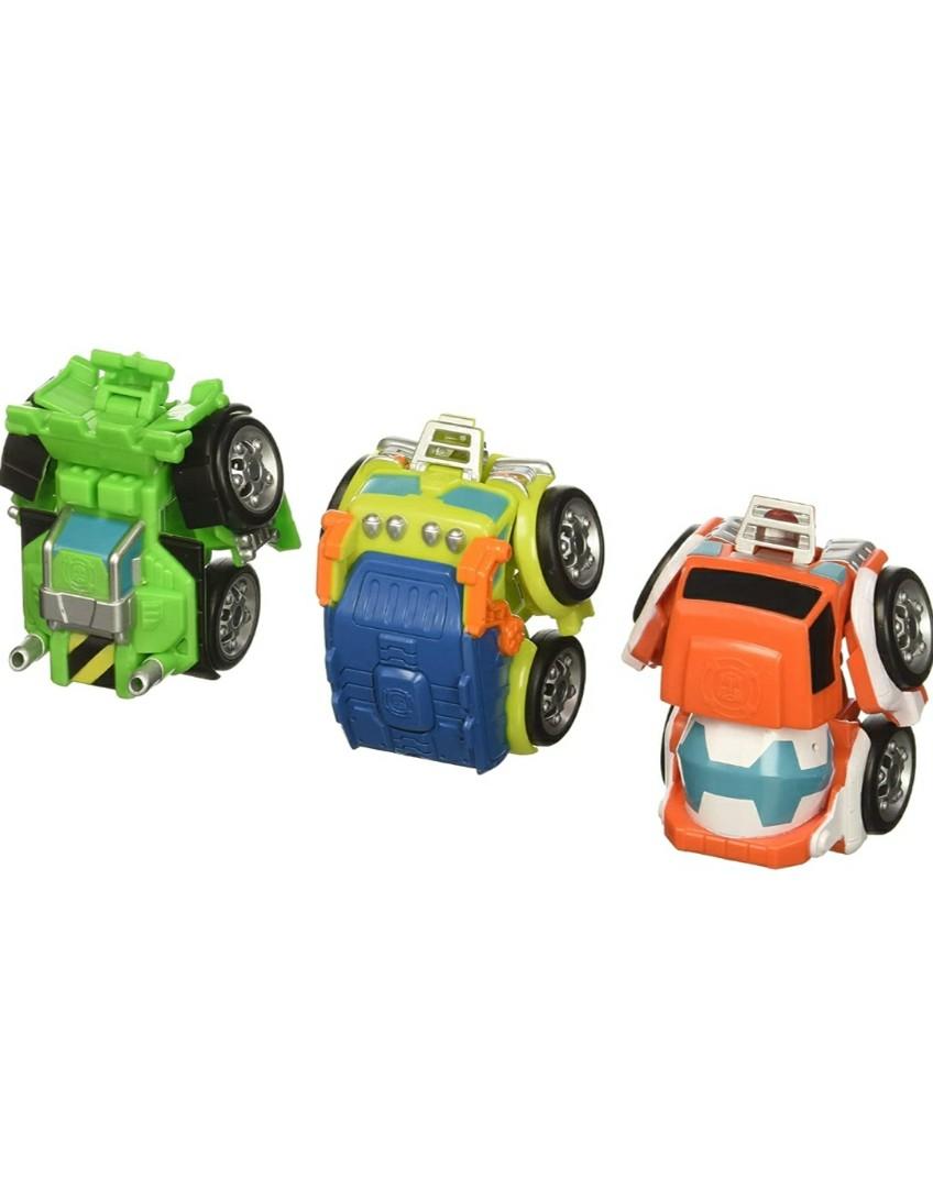 Rare Transformers Rescue Bots Flip Racers Griffin Rock Construction ...