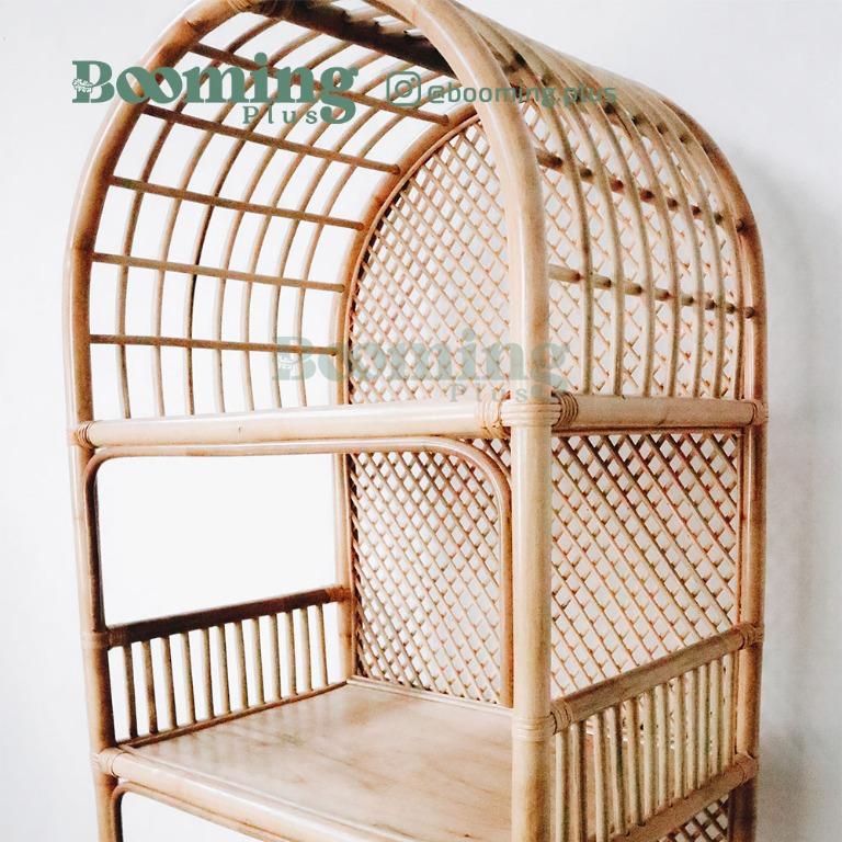 Rattan Rack / Rak Rotan, Furniture & Home Living, Furniture, Shelves ...