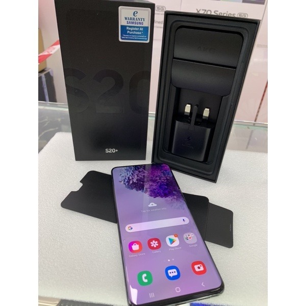 Samsung Galaxy S20+ Plus (SM-G985F/DS) 128GB 8GB RAM Cosmic Grey ...