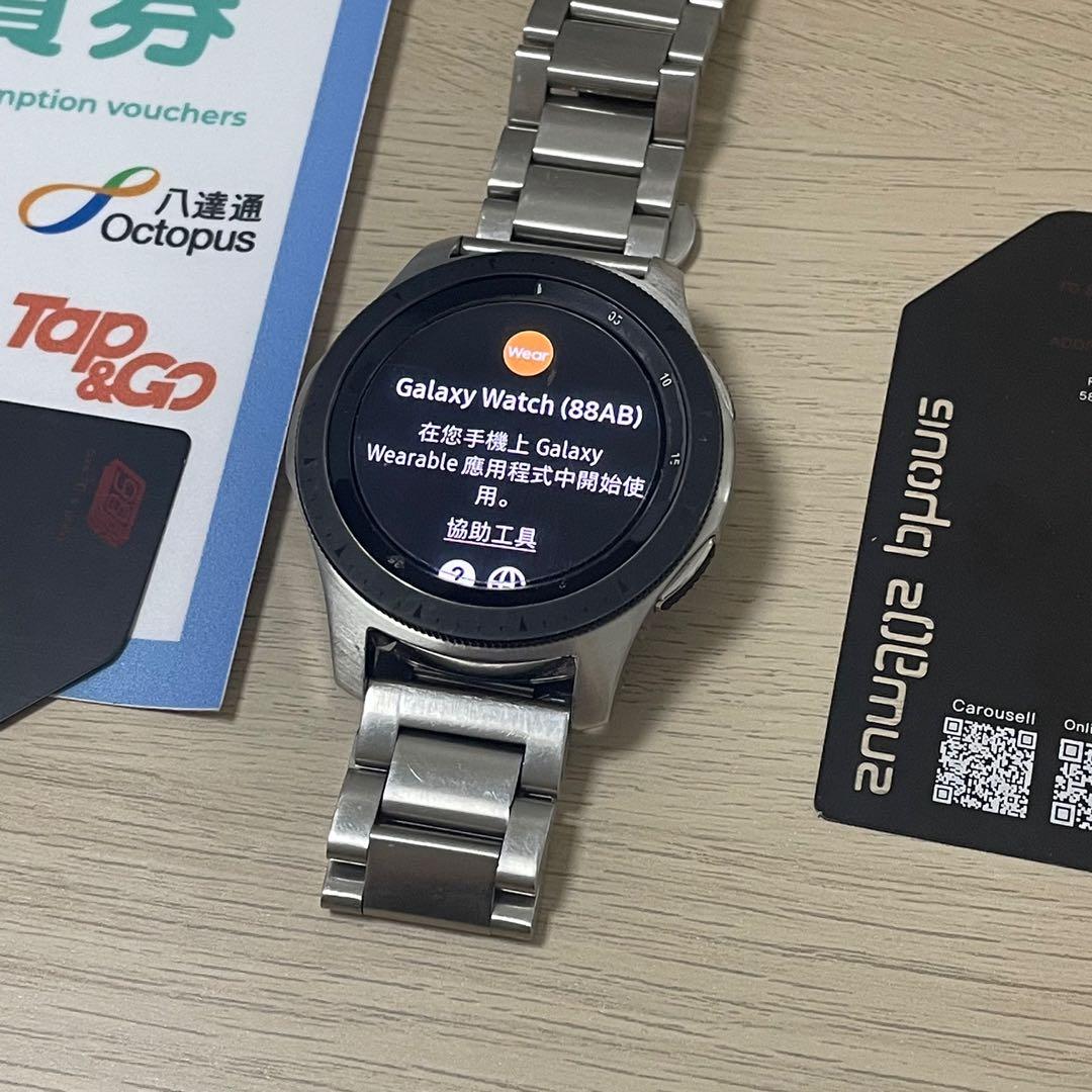 Samsung Galaxy Watch 46mm (LTE) SM-R805F, 手提電話, 智能穿戴裝置及智能手錶 - Carousell