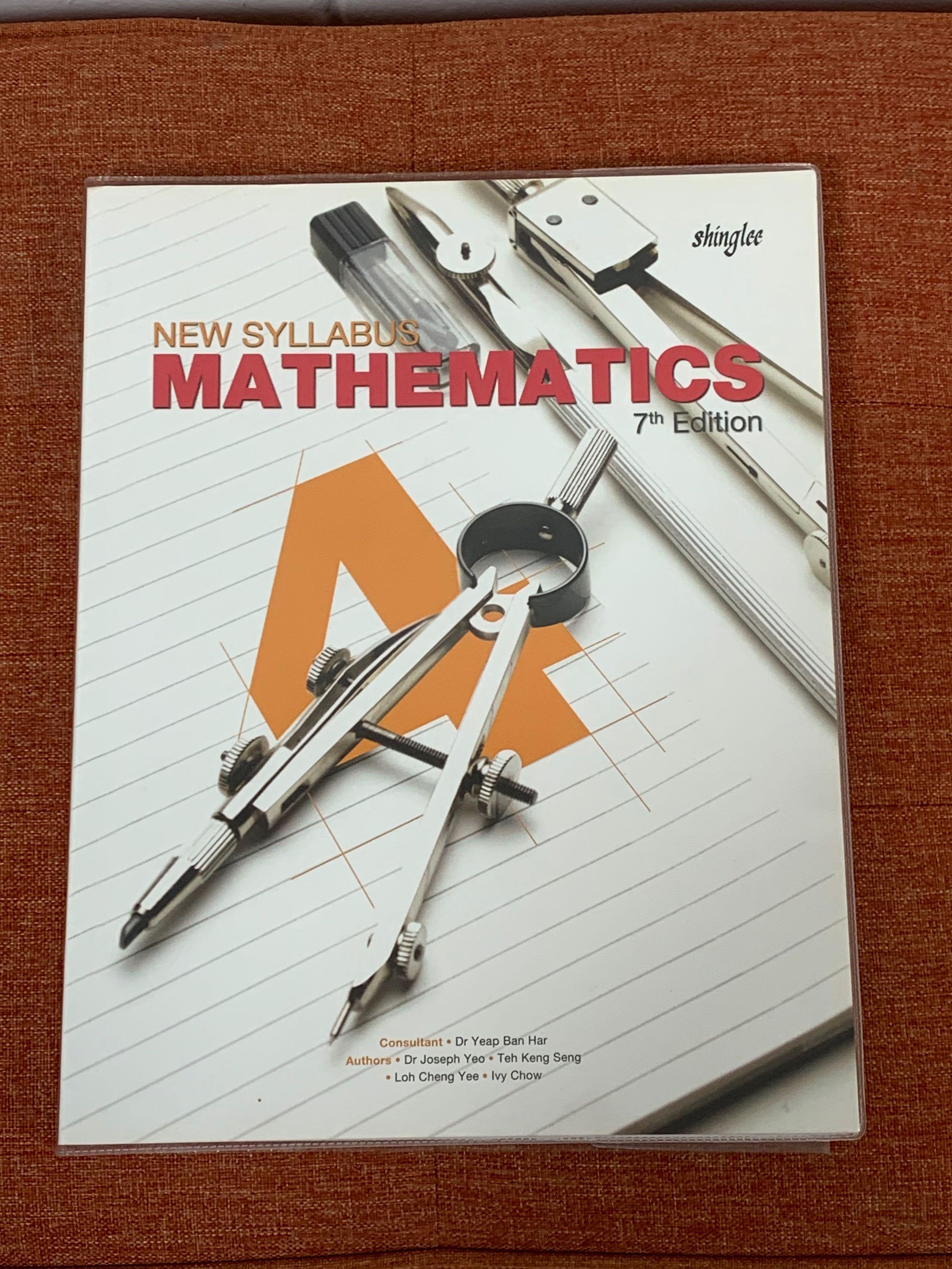 Sec 4 Math Textbook, Hobbies & Toys, Books & Magazines, Textbooks on ...